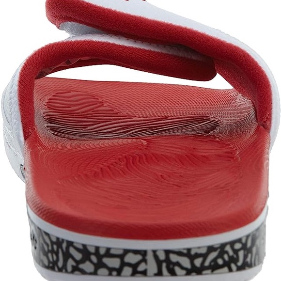 Jordan | Shoes | Mens Jordan Hydro Iii Whiteuniversity Redblack 1 Dm Us ...